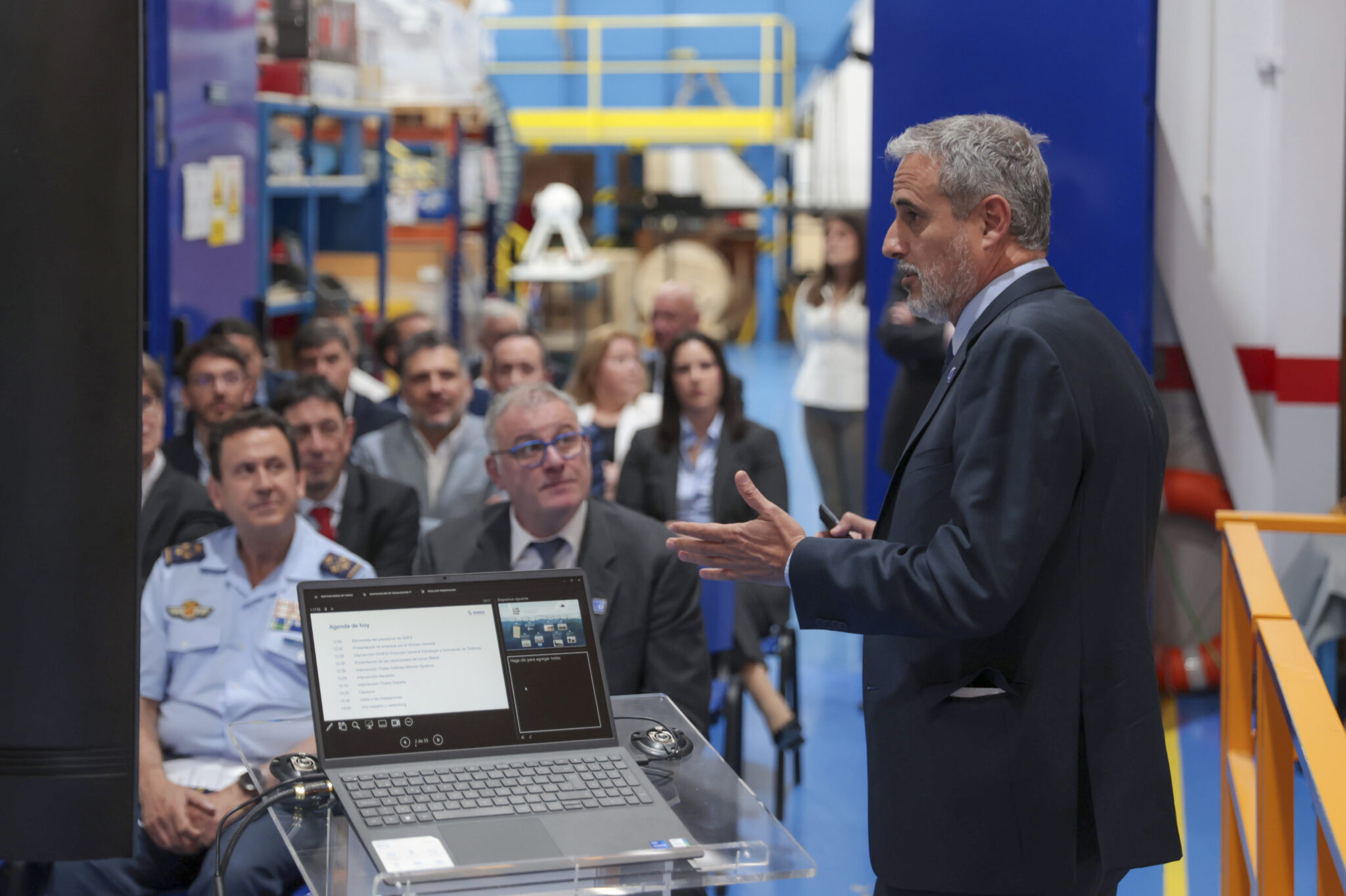 SAES delivers the first sonar of the F-110 frigate - SAES