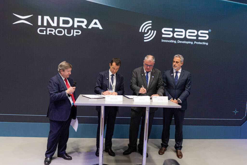 Indra and SAES enter into a strategic partnership for infrastructure ...